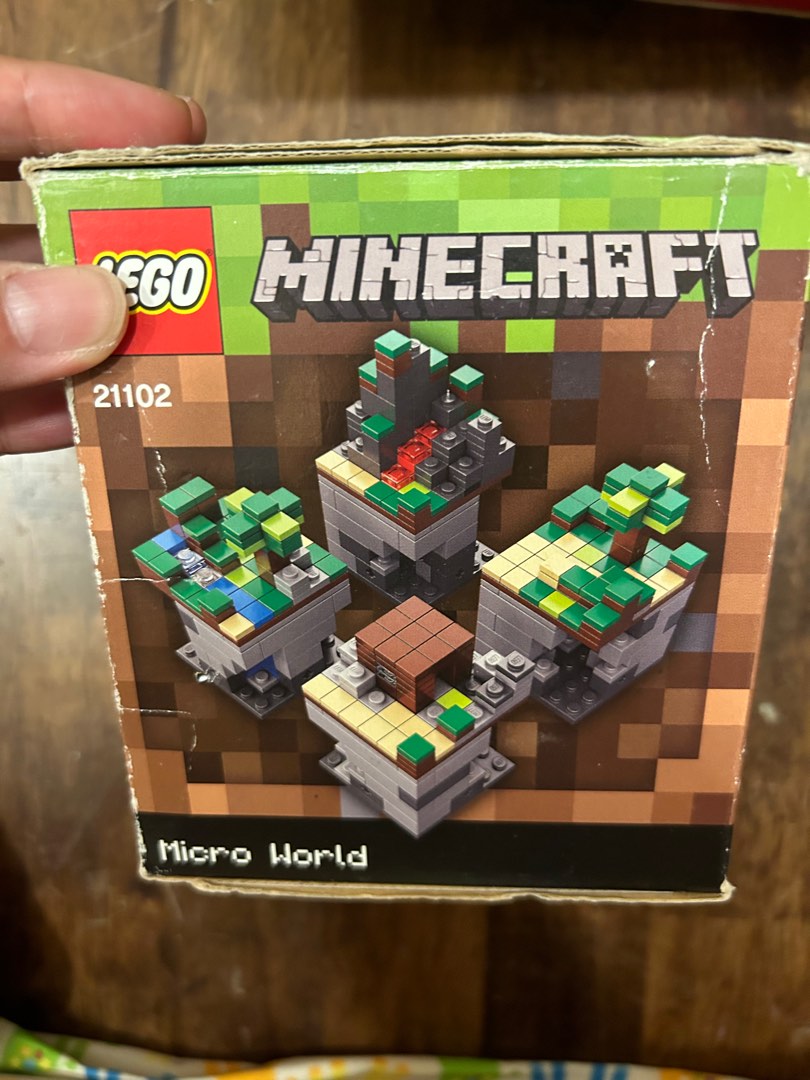 Used lego 21102 minecraft micro world, Hobbies & Toys, Toys & Games on ...