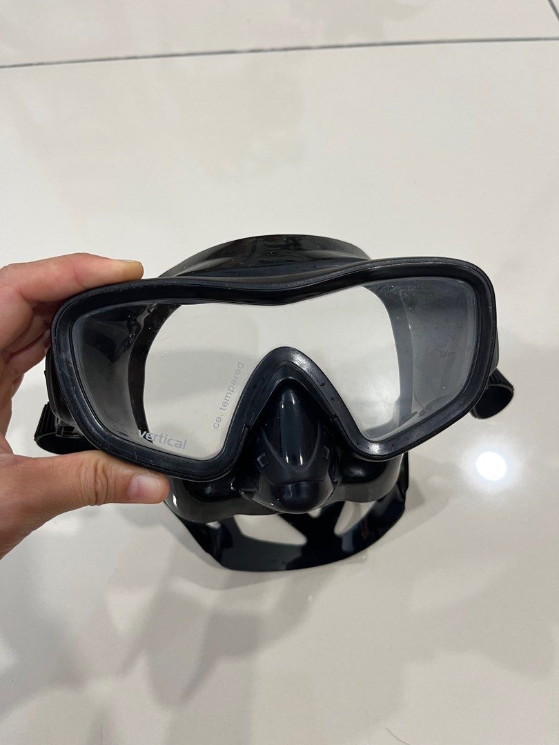 V.Dive Vertical Mask, Sports Equipment, Sports & Games, Water Sports on ...