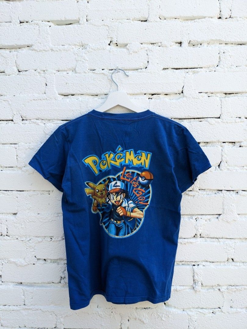 Vintage 90s Pokemon, Men's Fashion, Tops & Sets, Tshirts & Polo Shirts ...