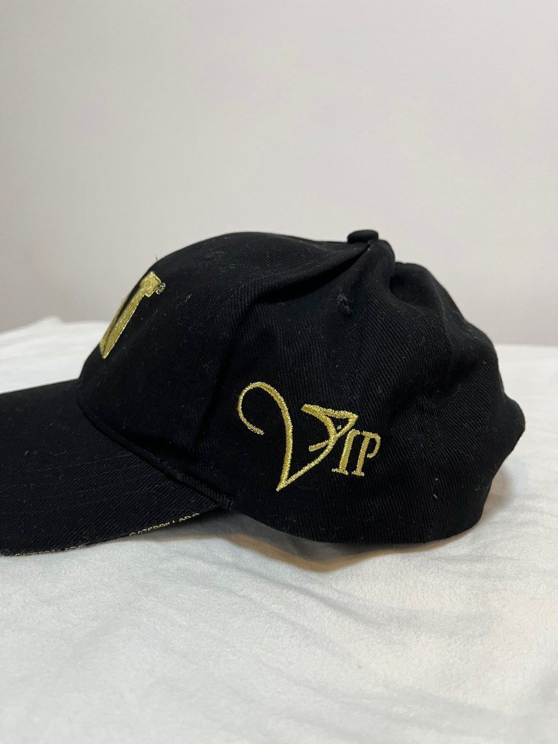 Vintage black and gold CAT cap, Men's Fashion, Watches & Accessories ...