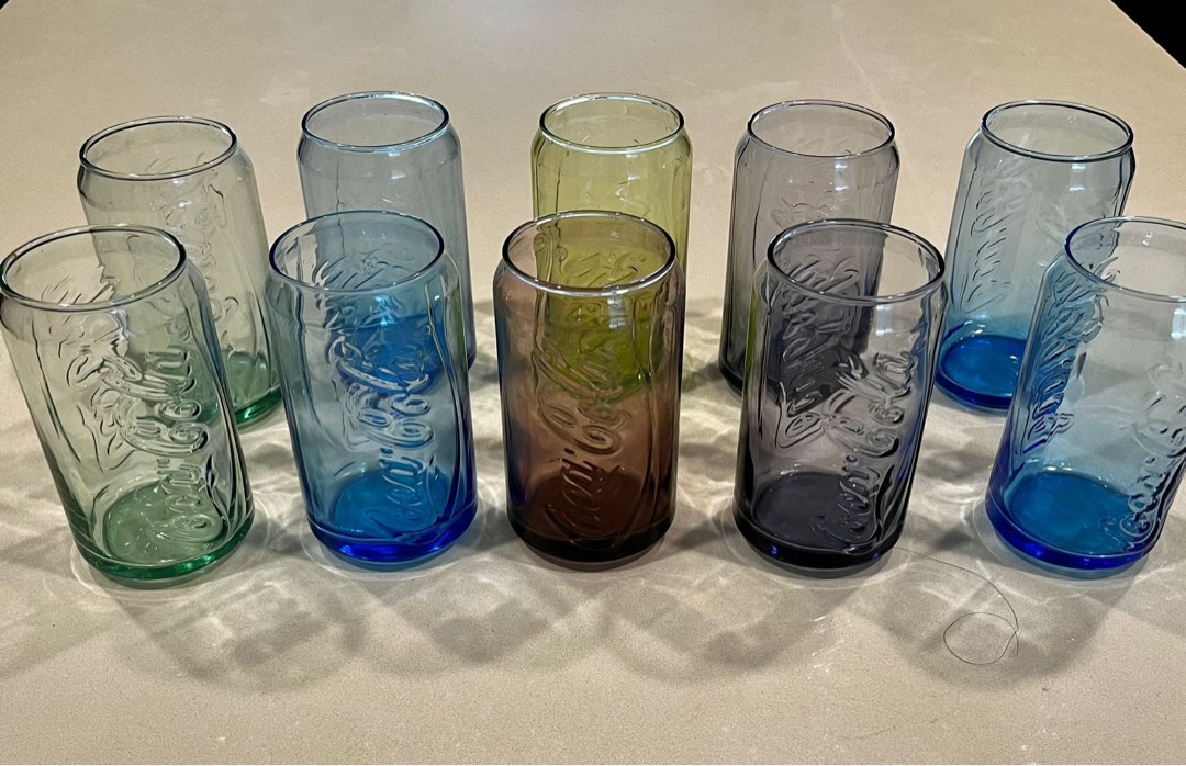 Vintage Coca Cola Drinking glasses, Hobbies & Toys, Memorabilia ...