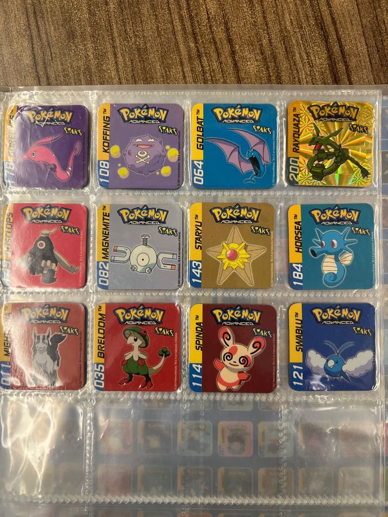 Vintage Pokemon Staks magnet, Hobbies & Toys, Toys & Games on Carousell