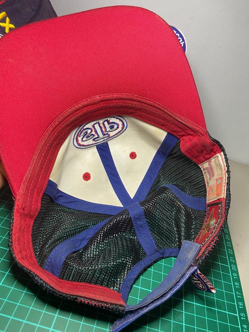 VINTAGE STP RACING TRUCKER CAP, Men's Fashion, Watches & Accessories, Cap & Hats on Carousell