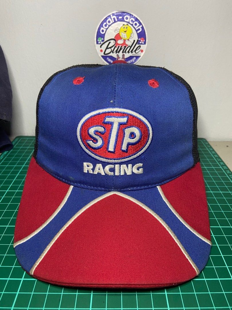 VINTAGE STP RACING TRUCKER CAP, Men's Fashion, Watches & Accessories, Cap & Hats on Carousell