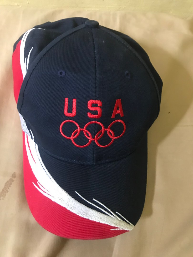 Vintage Team USA red/blue Cap on Carousell