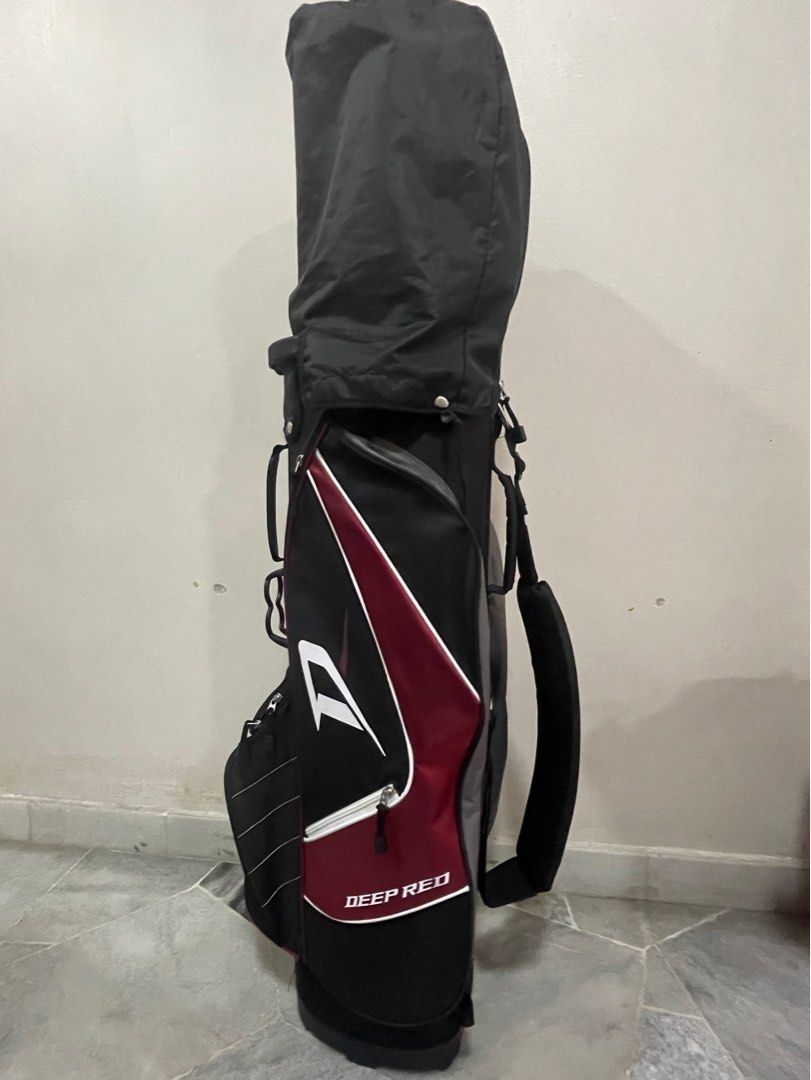 Wilson Deep Red Cart Bag, Sports Equipment, Sports & Games, Golf on ...