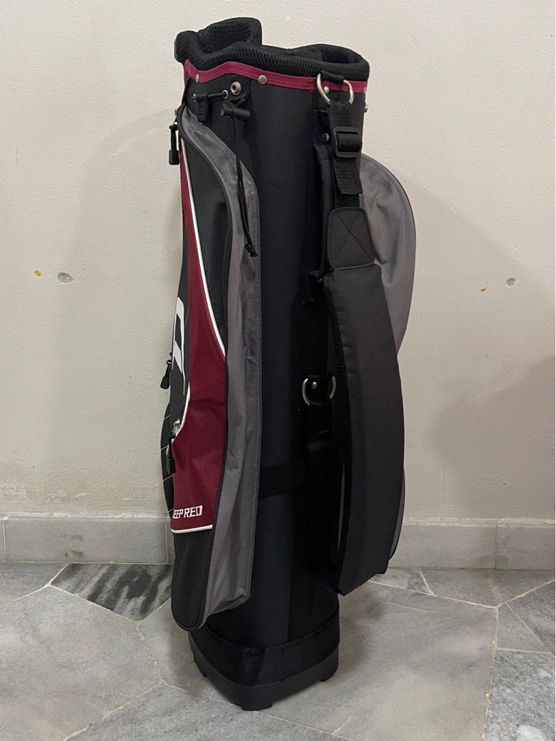 Wilson Deep Red Cart Bag, Sports Equipment, Sports & Games, Golf on ...