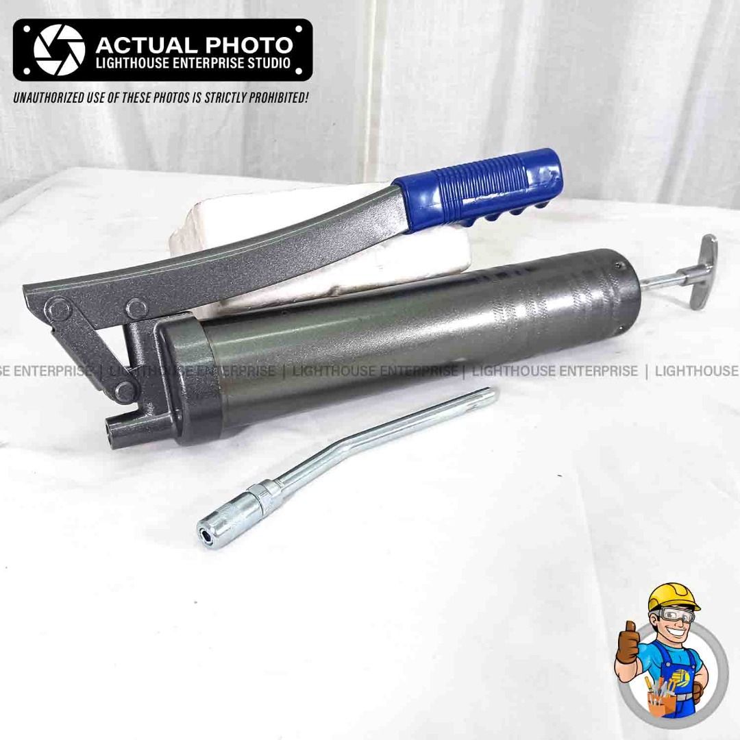 WORKPRO 400cc 4500psi Professional Grease Gun with Hose (WP313001 ...
