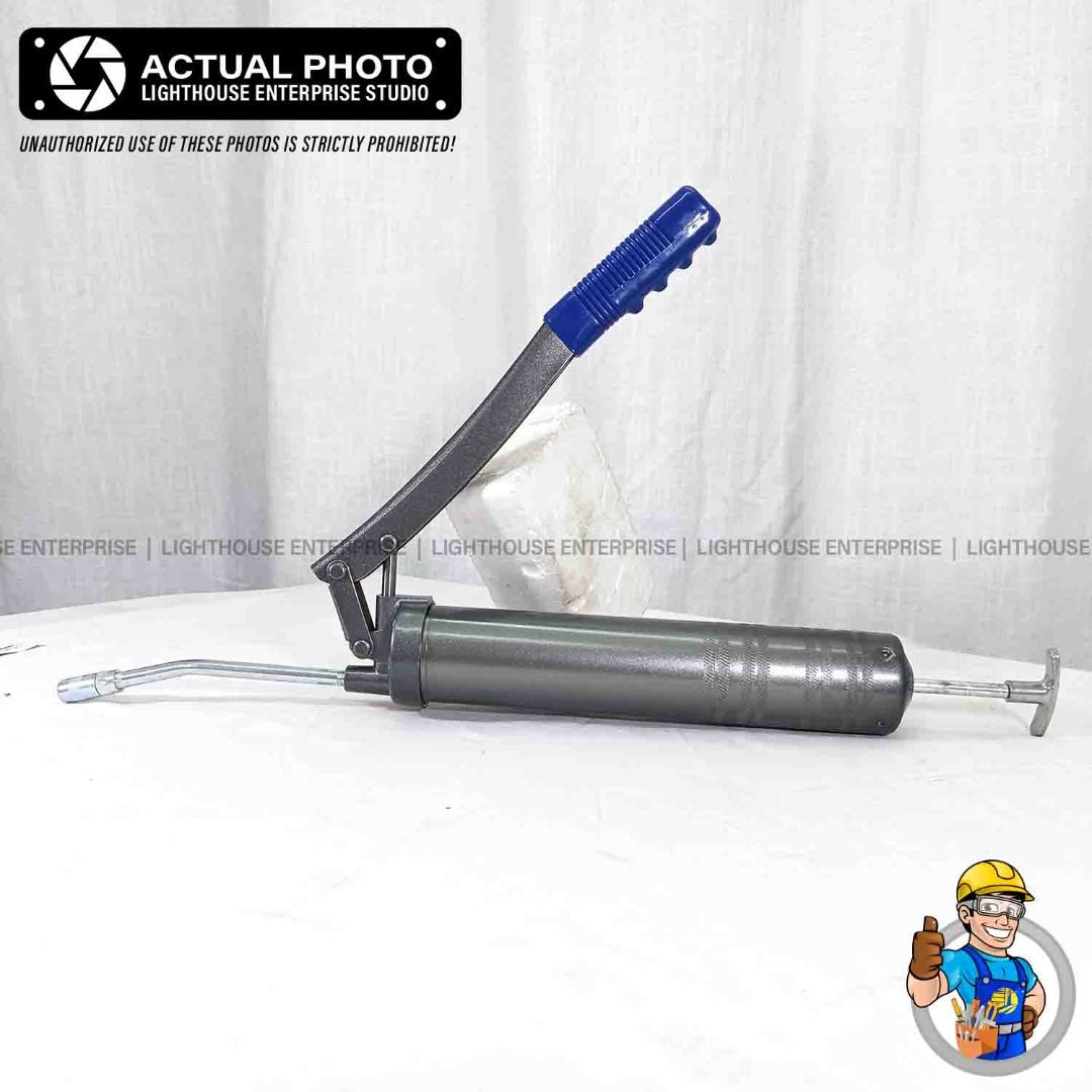 WORKPRO 400cc 4500psi Professional Grease Gun with Hose (WP313001 ...