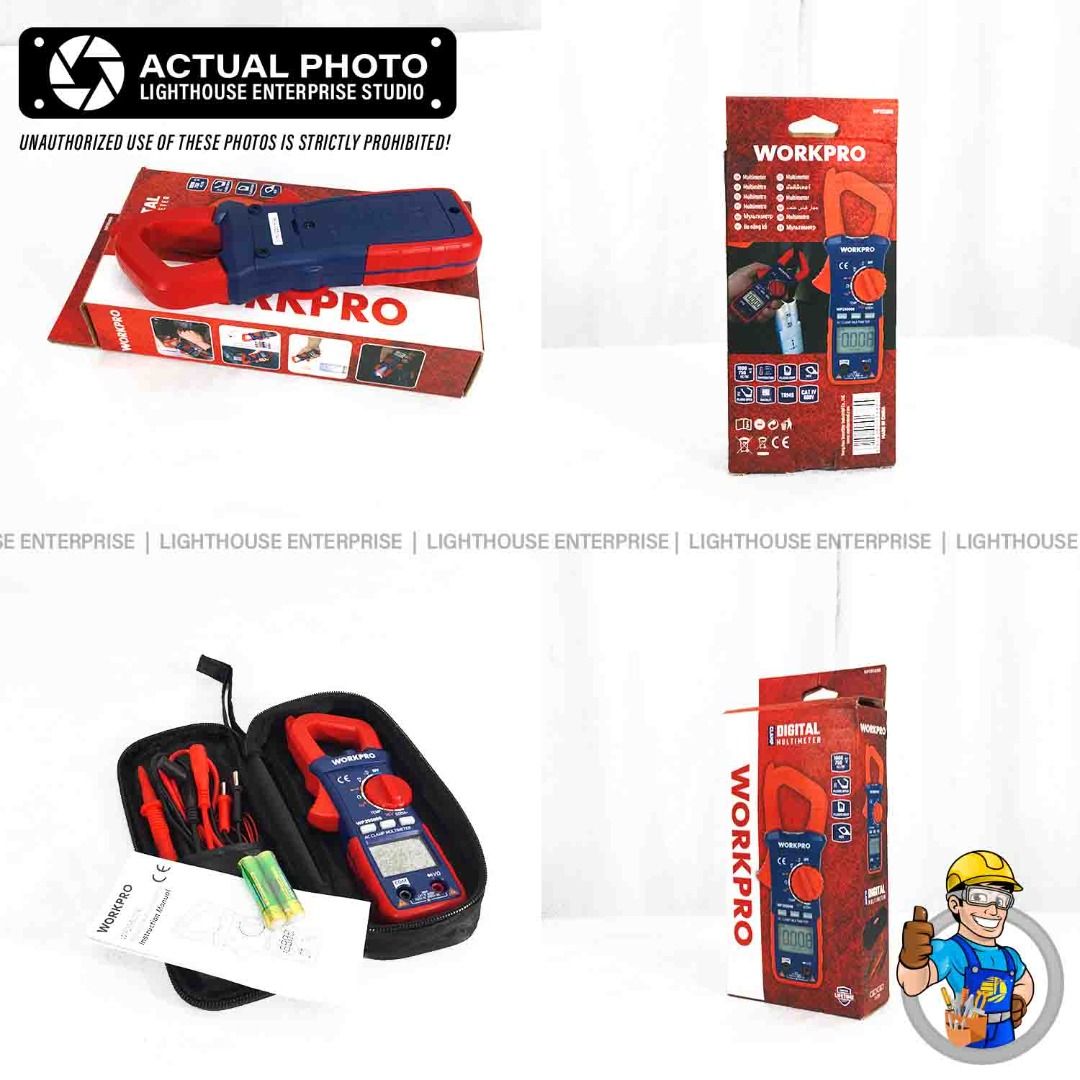 WORKPRO 600V Digital Multimeter (Standard / Clamp) *LIGHTHOUSE ...