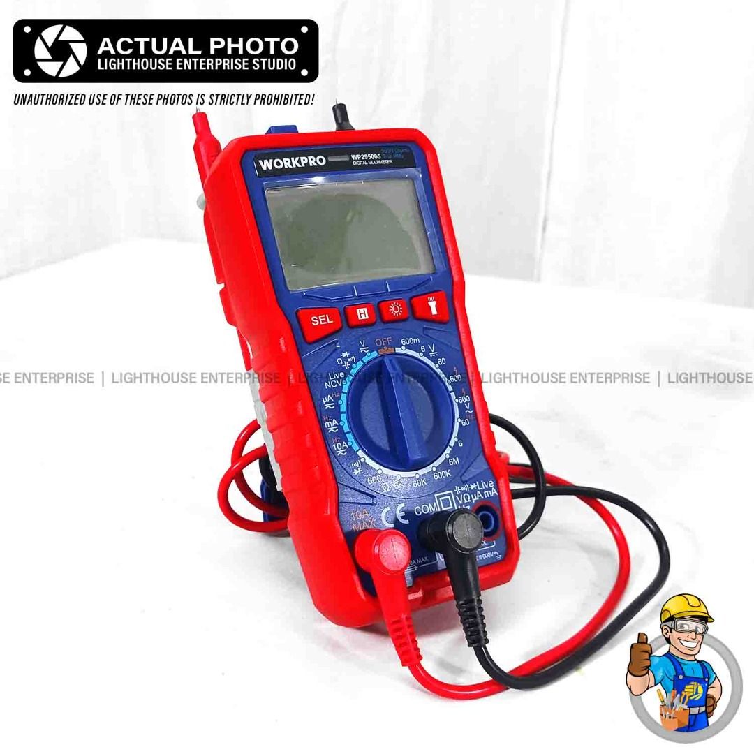 WORKPRO 600V Digital Multimeter (Standard / Clamp) *LIGHTHOUSE ...