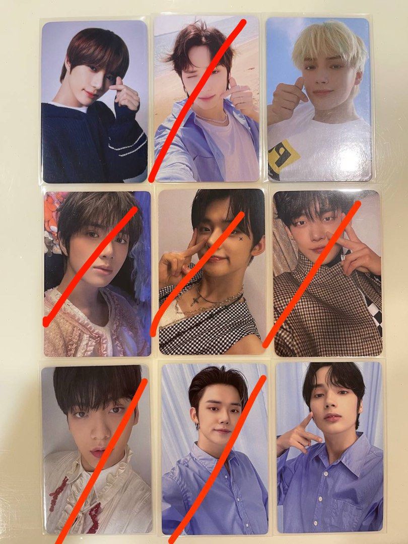 WTS official txt photocards, Hobbies & Toys, Memorabilia & Collectibles ...