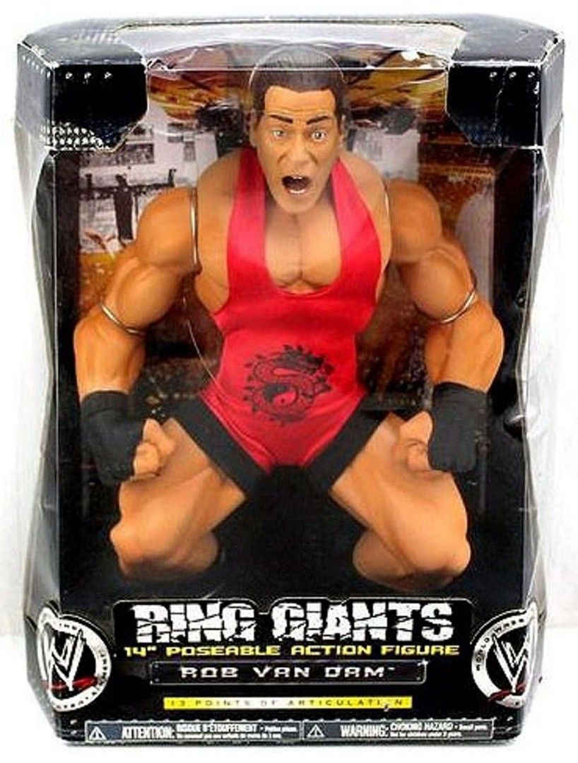 WWE Ring Giants Rob Van Damme, Hobbies & Toys, Toys & Games on Carousell