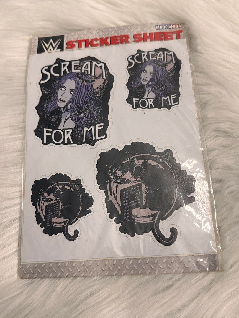WWE Vinyl Sticker, Hobbies & Toys, Stationery & Craft, Art & Prints on ...