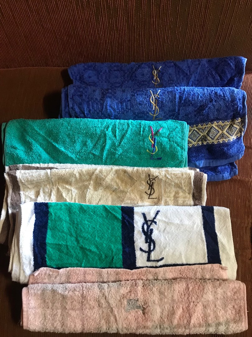 YSL TOWELS, Furniture & Home Living, Kitchenware & Tableware, Towels ...