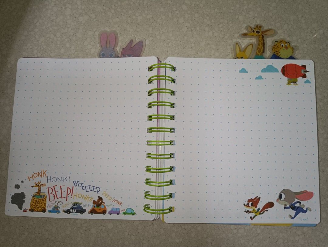 Zootopia Notebook, Hobbies & Toys, Stationery & Craft, Stationery ...