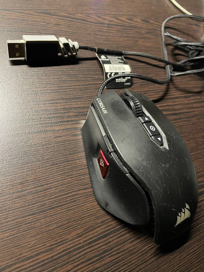 Corsair M65 PRO RGB Optical FPS Gaming Mouse (12000 DPI Optical Sensor ...