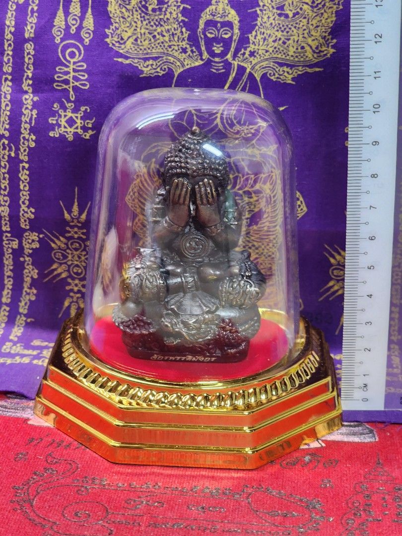 3 inch phra pidta bucha with display box Wat khao or, wat phra mahathat ...