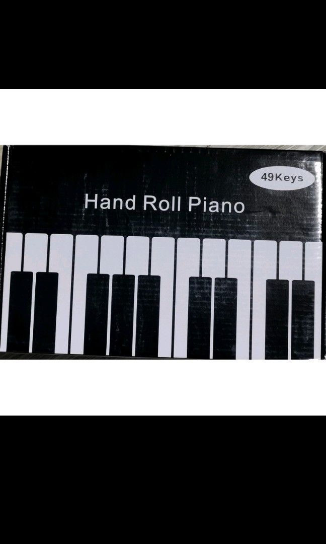 49 keys flexible Hand roll piano, Hobbies & Toys, Music & Media, Musical Instruments on Carousell