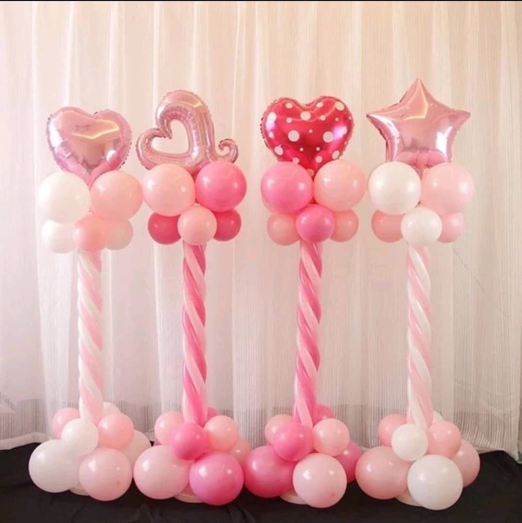 5 feet Pillar Balloon Column Stand on Carousell