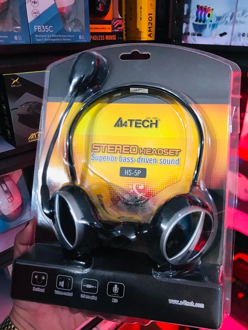 ⚡A4Tech HS-5P Headset on Carousell