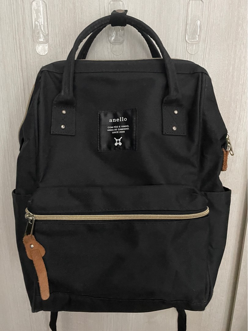 anello backpack, black, Women's Fashion, Bags & Wallets, Backpacks on ...