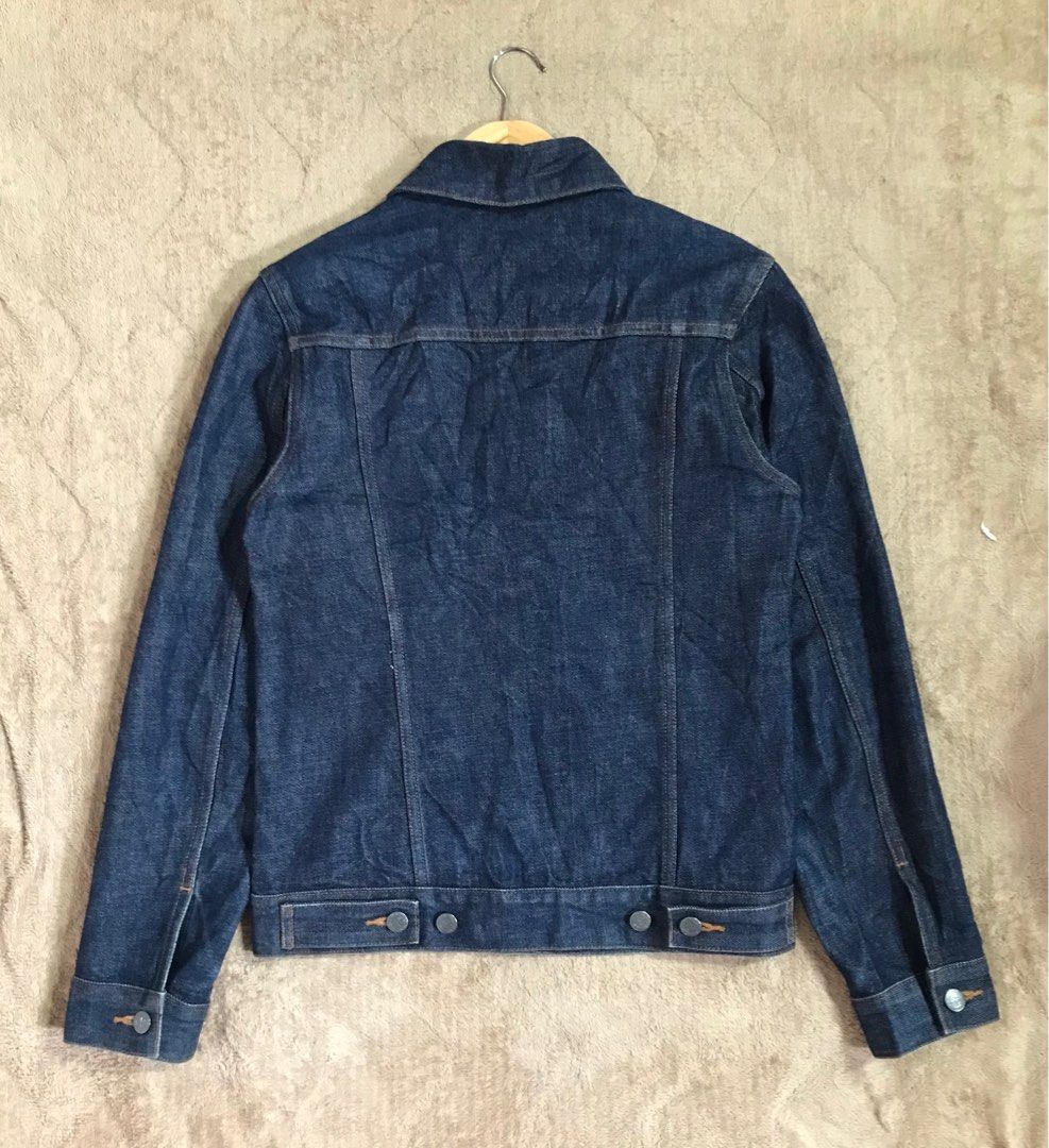 APC Selvedge Raw Denim Jacket (Authentic), Men's Fashion, Coats ...