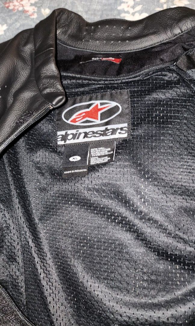 Aprilia Technical Leather Jacket, Men's Fashion, Coats, Jackets and ...