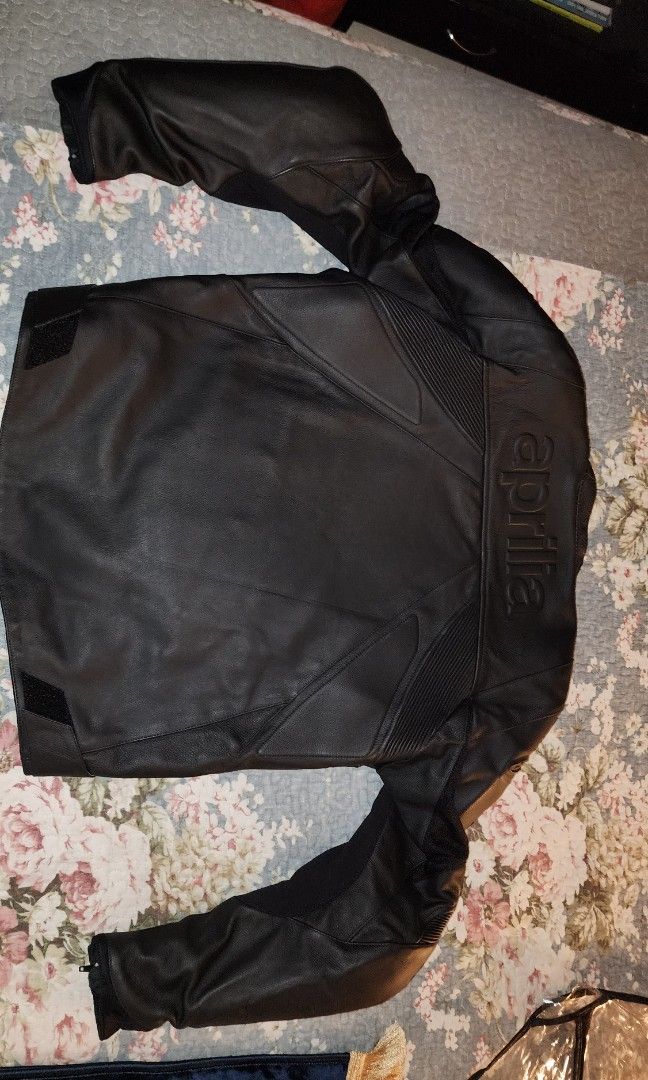 Aprilia Technical Leather Jacket, Men's Fashion, Coats, Jackets and ...