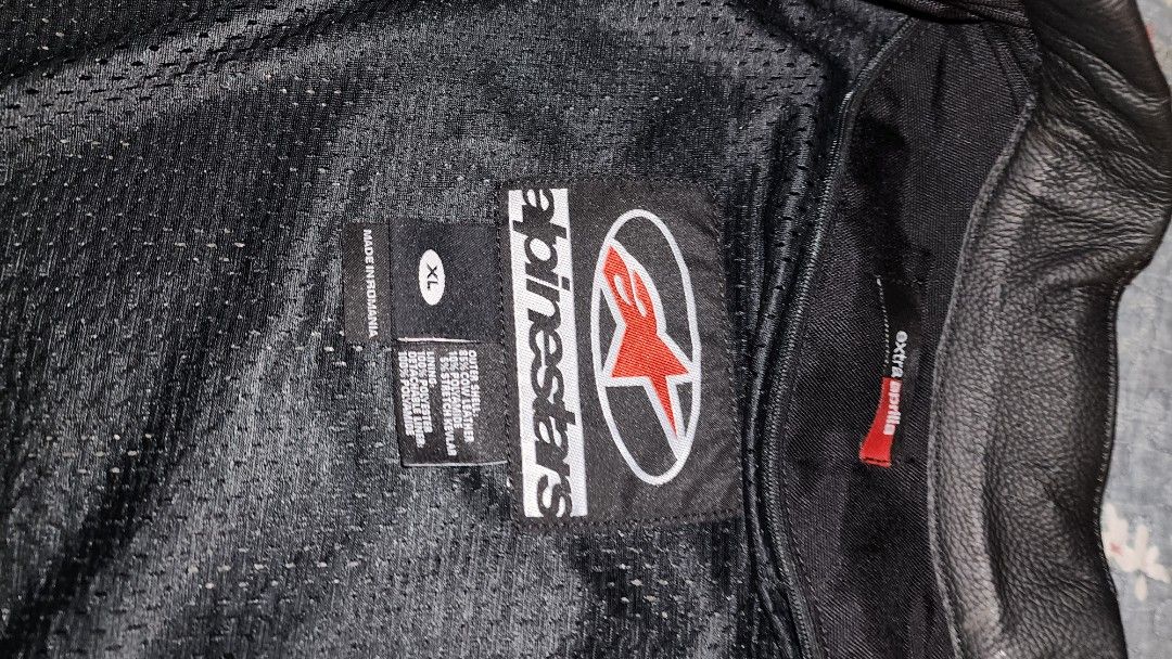 Aprilia Technical Leather Jacket, Men's Fashion, Coats, Jackets and ...