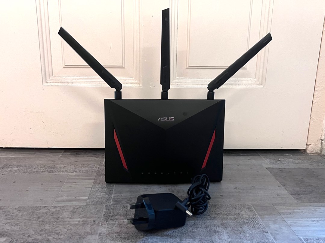 ASUS AC2900 (RT-86U) Gaming Router, Computers & Tech, Parts ...