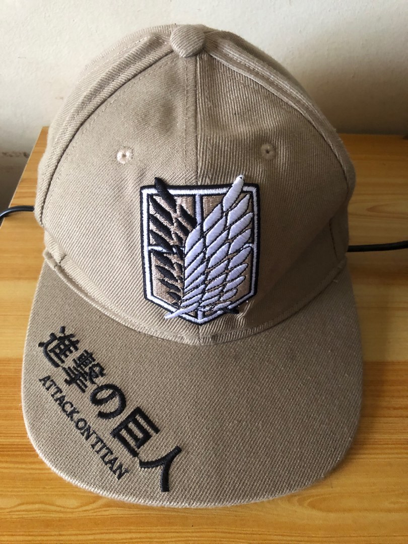 Attack on Titan Cap on Carousell