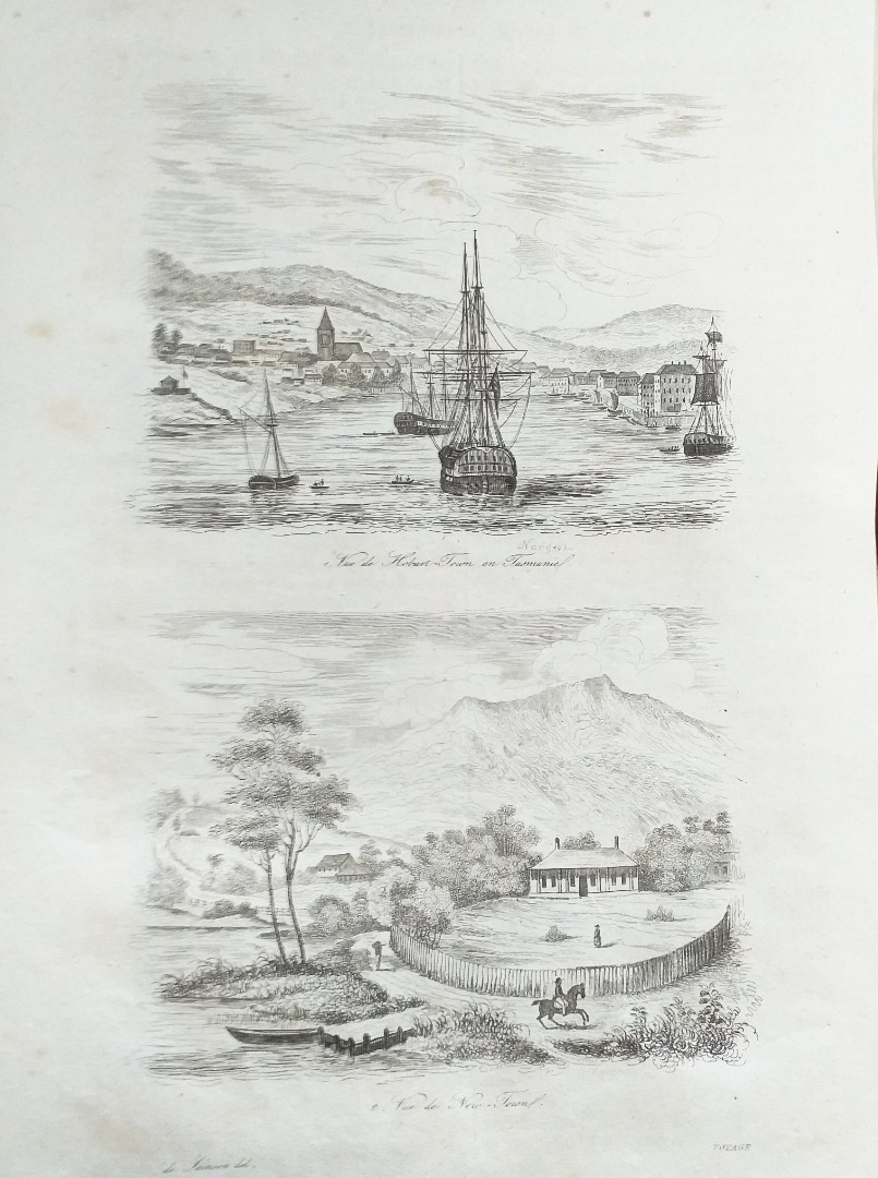 AUSTRALIA - TASMANIA - HOBART - Elizabeth - Convicts - Original-1835 ...