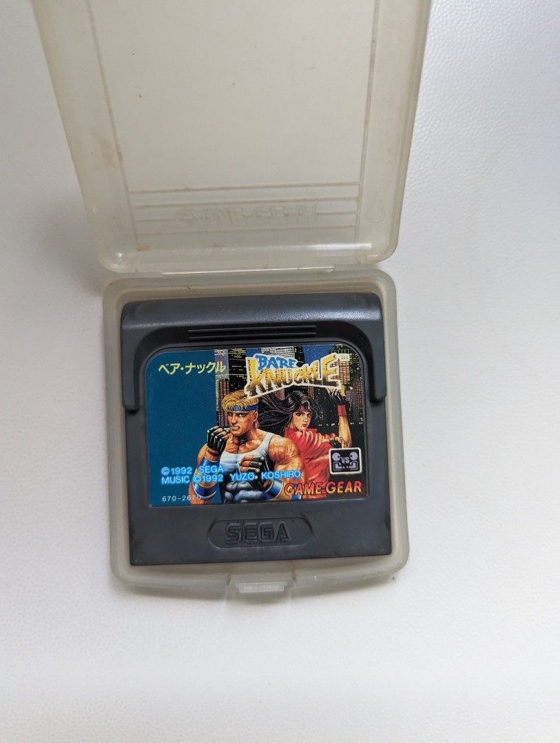 Bare knuckle for game gear and power rangers, Video Gaming, Video Games ...