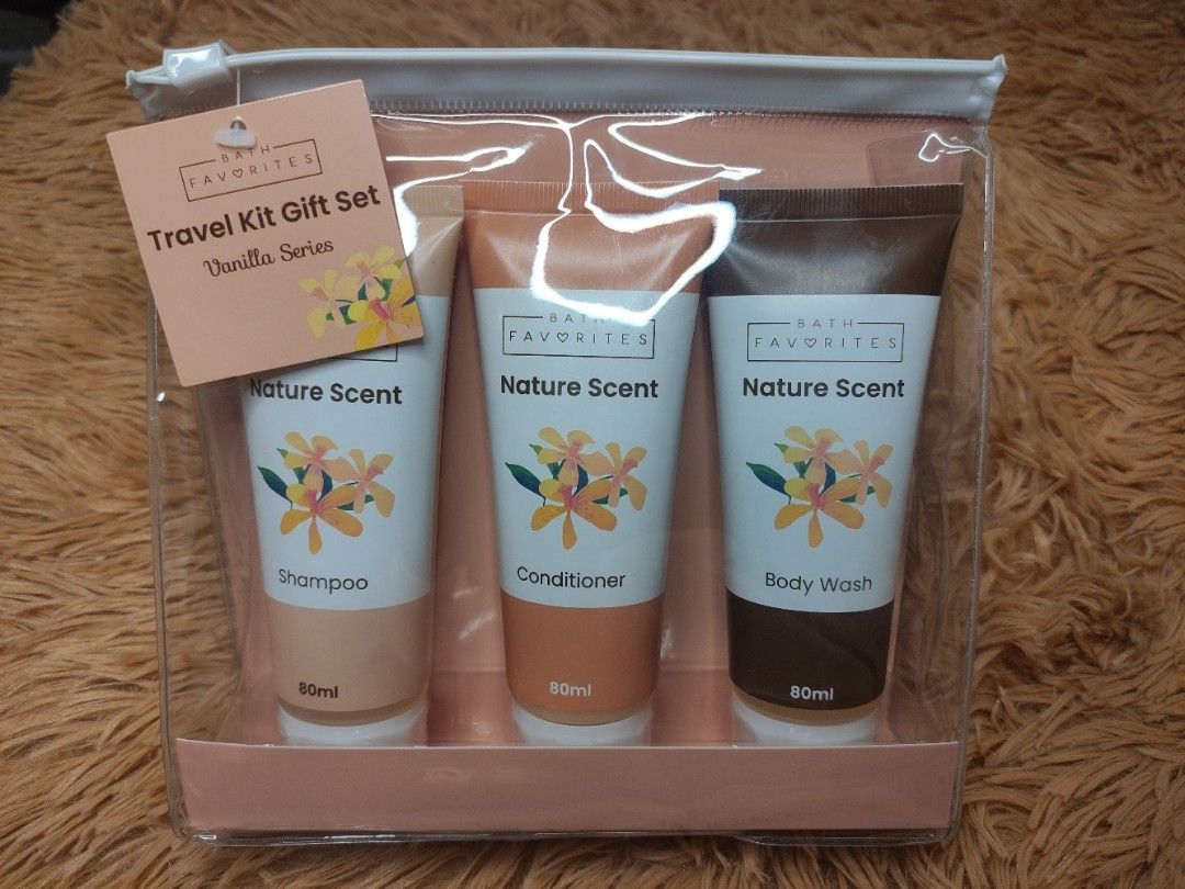 Bath Favorites Travel Kit Gift Set Vanilla Series Hydrating on Carousell