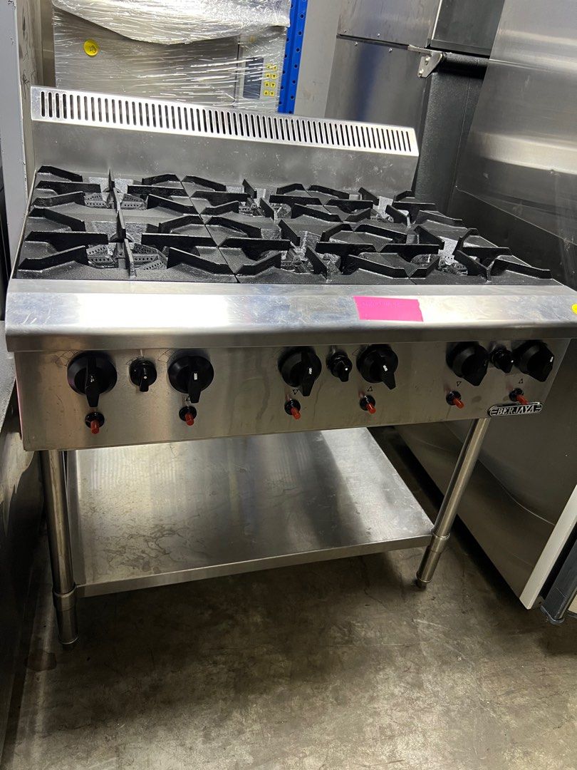 Berjaya Freestanding 6 Hob Burner/Stove/6 Open Burner, TV & Home ...