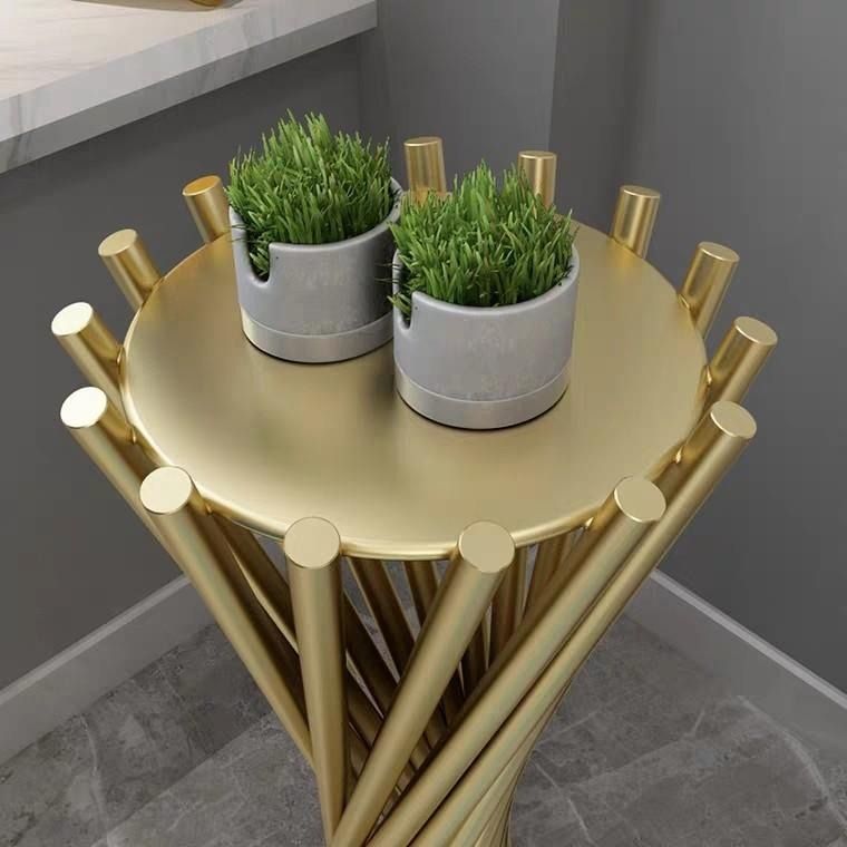 BIANCA Gold Torch Plant Stand, Furniture & Home Living, Gardening, Pots ...