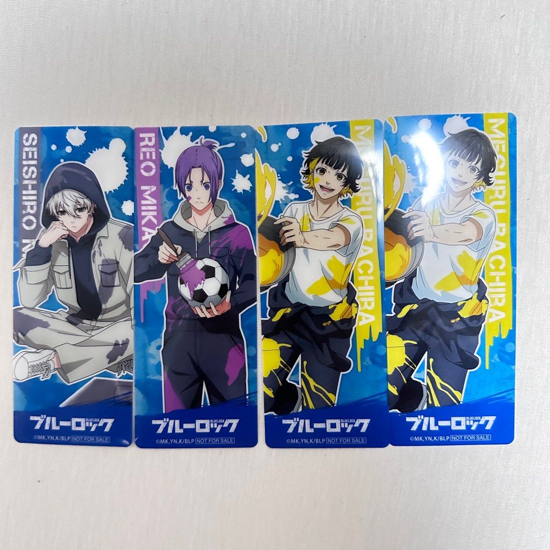 Blue Lock Coaster, Bookmark , Hobbies & Toys, Memorabilia ...