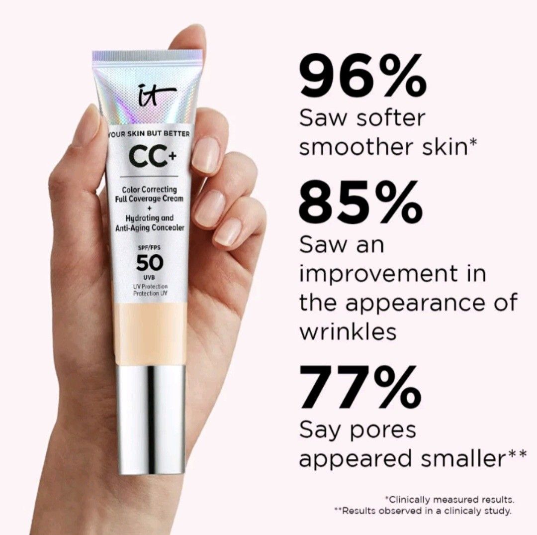 Bn It Cosmetics Your Skin But Better Cc Cream 32ml Beauty And Personal