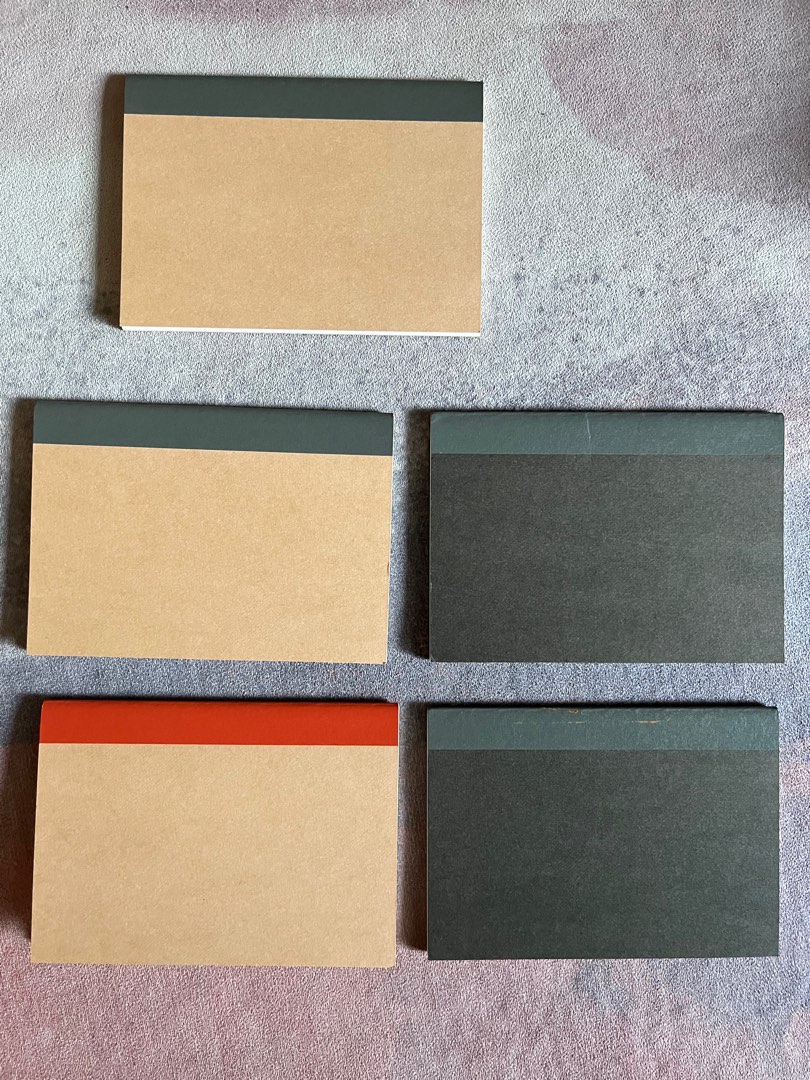 BN Muji A6 notebooks, Hobbies & Toys, Stationery & Craft, Stationery ...