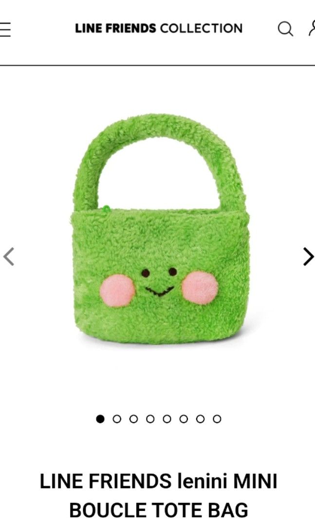 BNWT Lenini Line Friends Tote Bag, Women's Fashion, Bags & Wallets ...