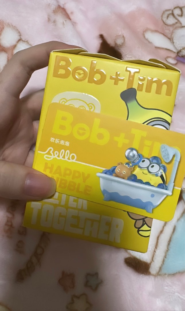 bob + tim minion secret popmart, Hobbies & Toys, Toys & Games on Carousell