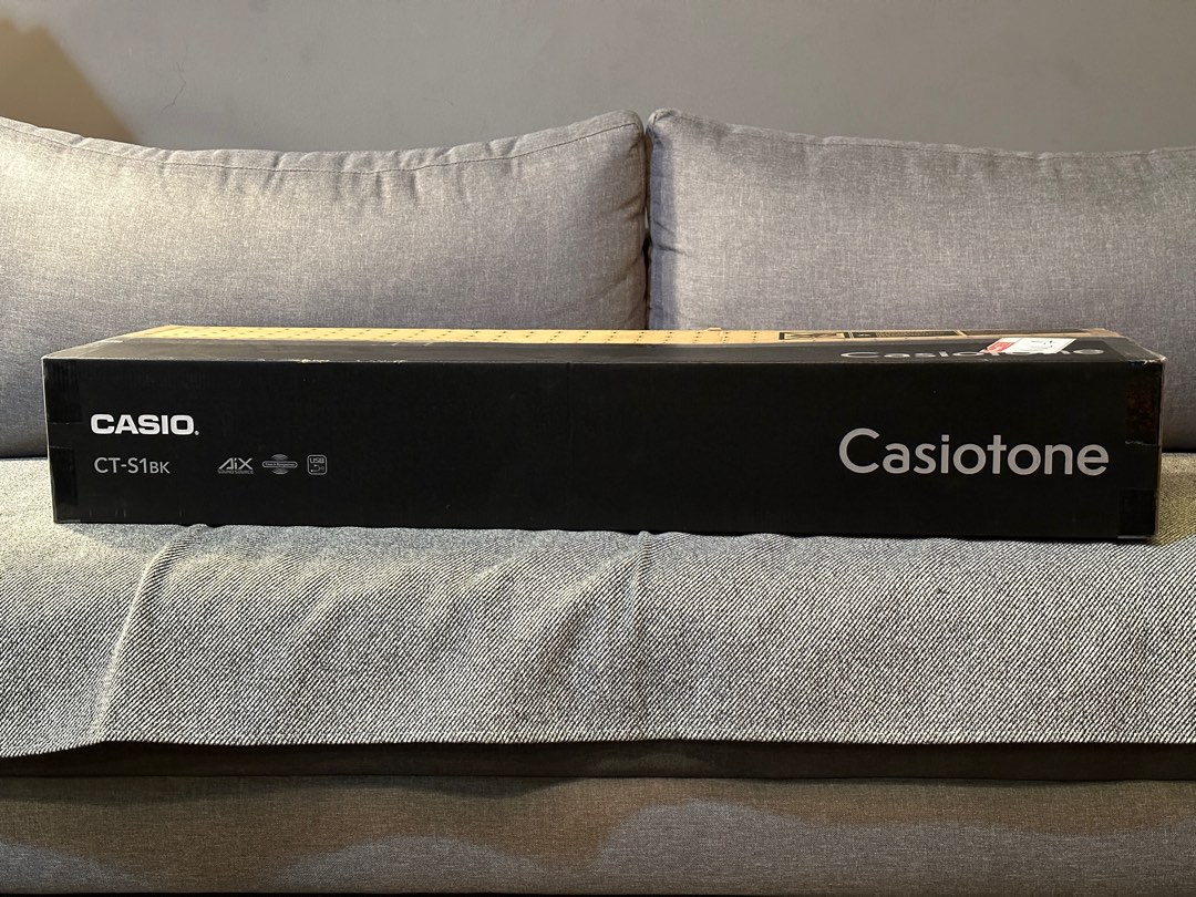 BRAND NEW Casio CT-S1 61-Key Portable Keyboard Black, Hobbies & Toys ...