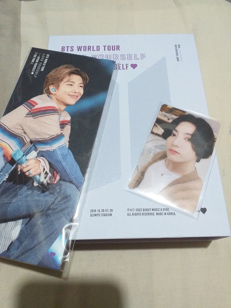 Bts lys dvd with jungkook pc on Carousell