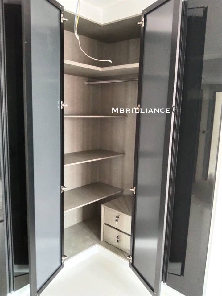 Built in wardrobe with open concept corner, Furniture & Home Living ...