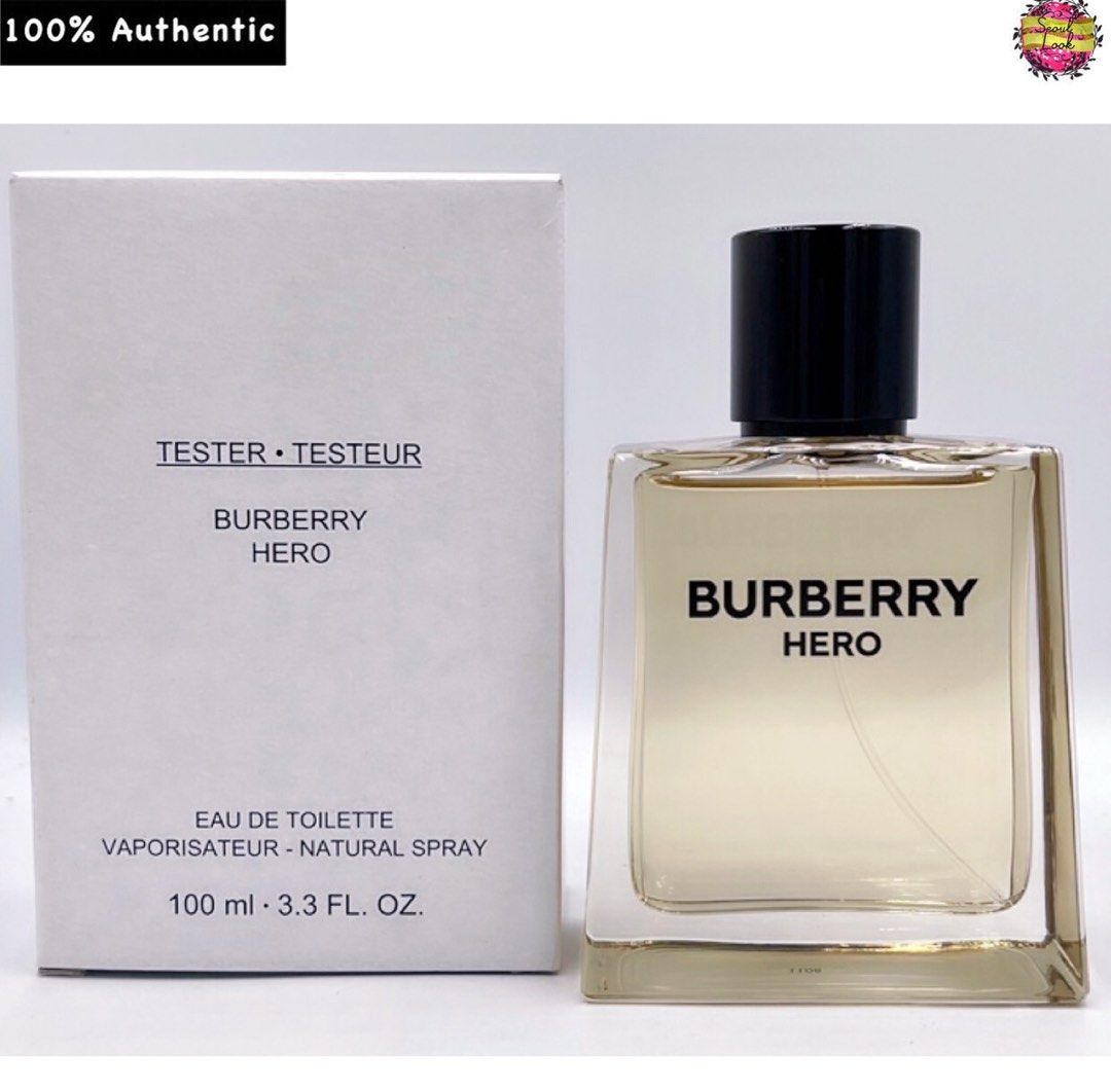 Burberry Hero EDT 100ml for Men (Tester with Cap), Beauty & Personal ...