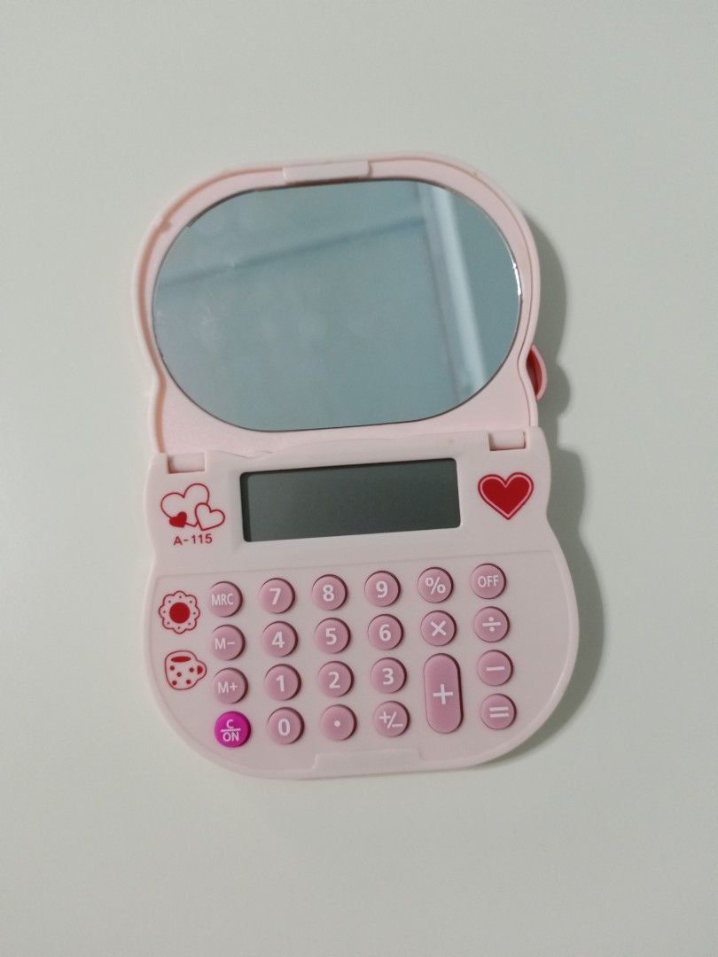 Calculator Hello Kitty Electronic Mathematics Math Calculator Cute ...