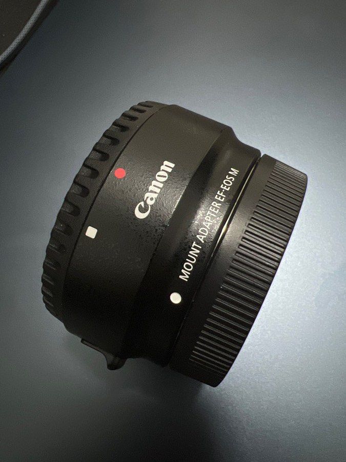 Canon EF-EOS M Mount Adapter, Photography, Lens & Kits on Carousell