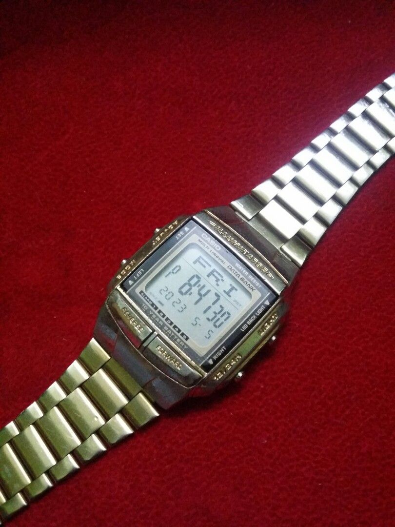 Casio data bank vintage, Men's Fashion, Watches & Accessories, Watches ...