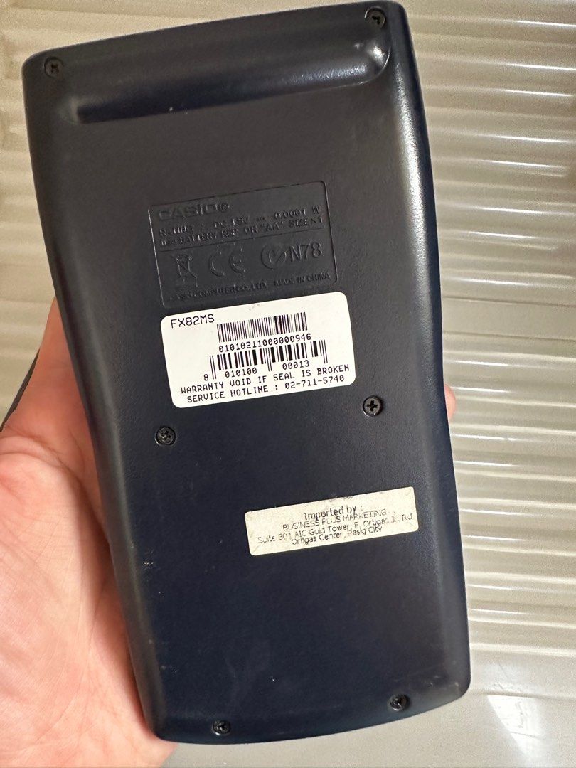 Casio FX 82ms, Computers & Tech, Office & Business Technology on Carousell